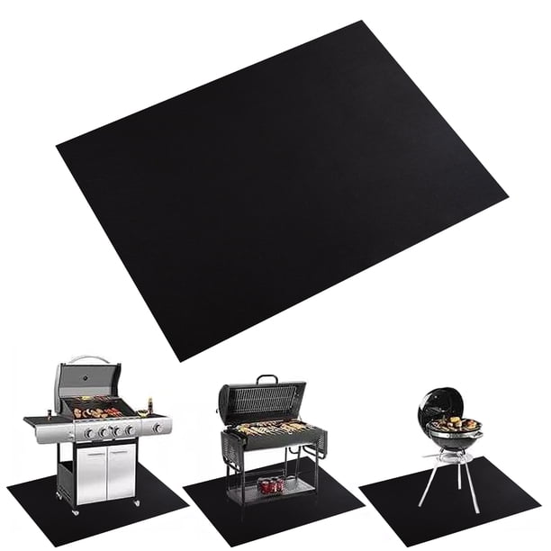 Under Grill Mat,Premium Grill Mat for Deck, Under Grill Floor Mats to ...