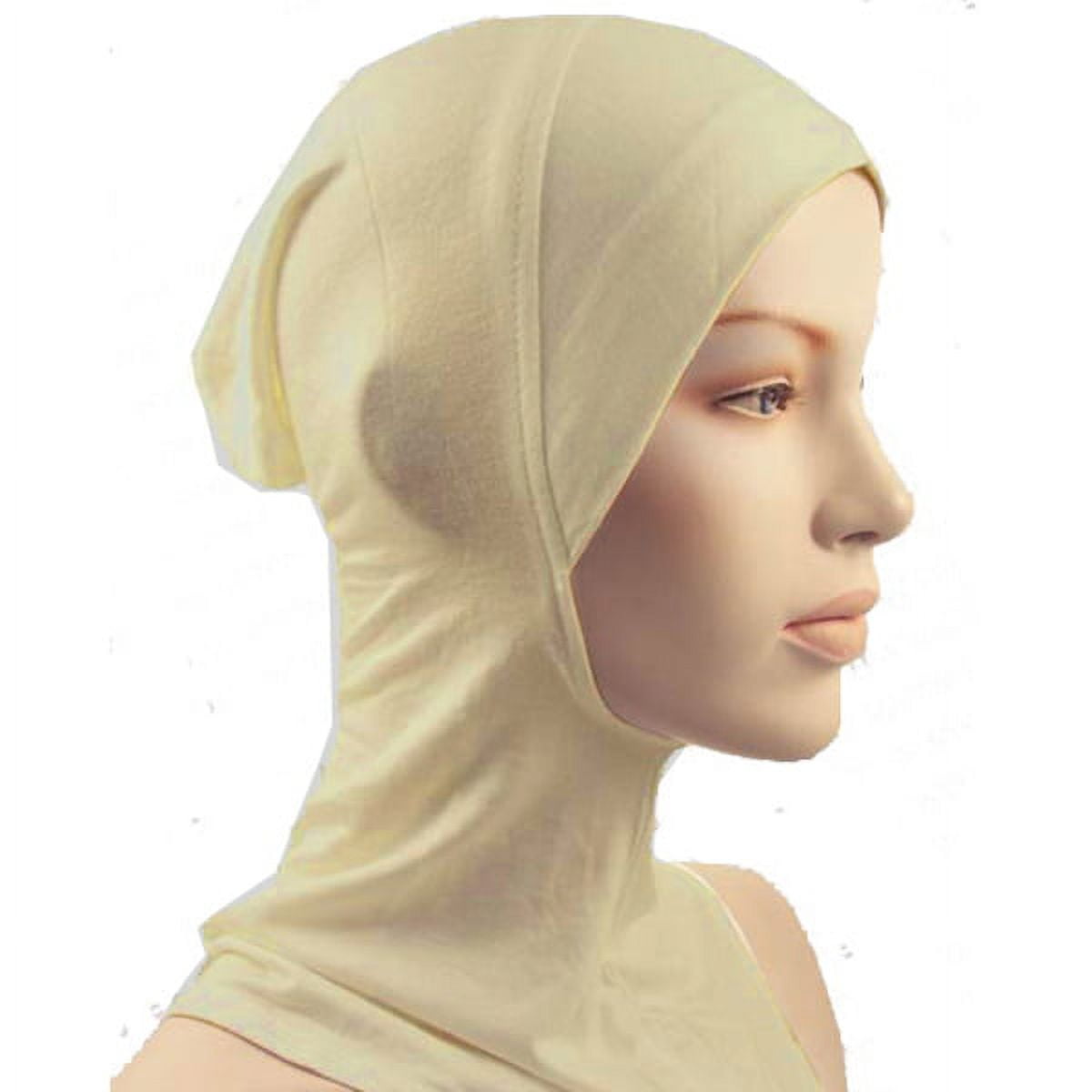 Under Hat Cap Bone Bonnet Ninja Inner Hijabs Women Muslim Islamic Wrap ...