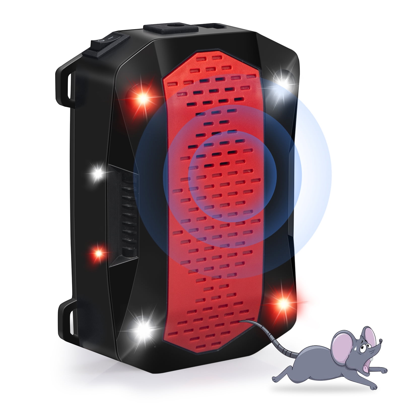 Under Hood Animal Repeller - Red/White Flash Light - 12V Engine ...