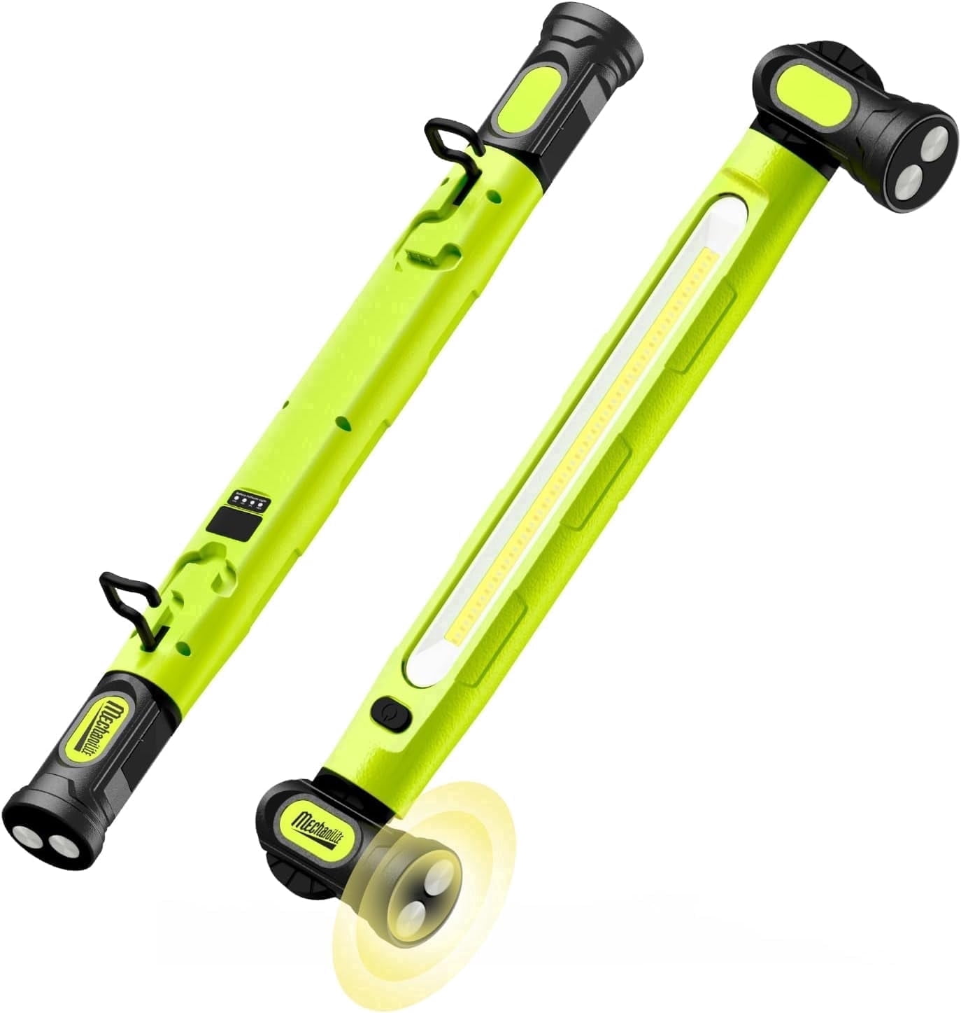 Under Hood Work Light Bar, 3000LM LED Magnetic Light Bar with Hooks ...