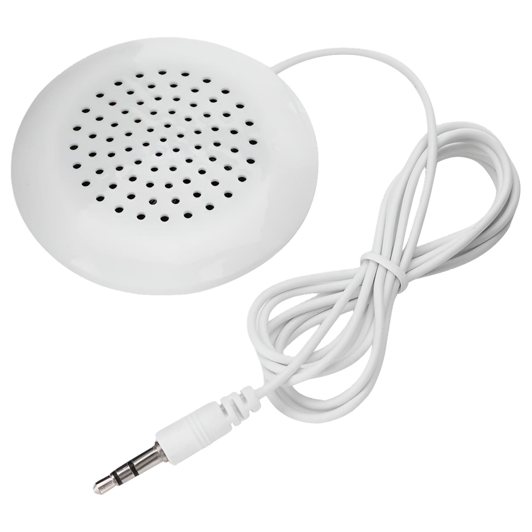 Aetomce Under Pillow Speaker, 3.5mm Jack, Sleep or Hypnosis, White, 6cm ...