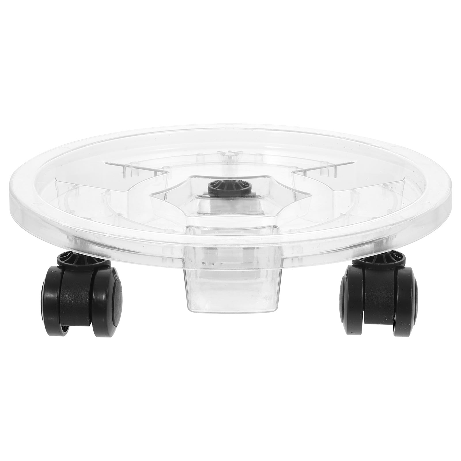 RENACLIPY Soil Containment Plant Stand with Hidden Wheels and Plastic ...