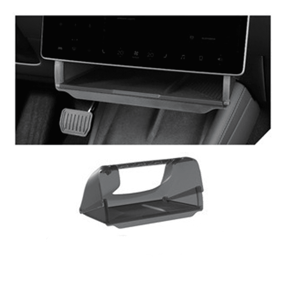 Under Screen Storage Box Behind Screen Tray for Tesla 2023 Model 3 ...