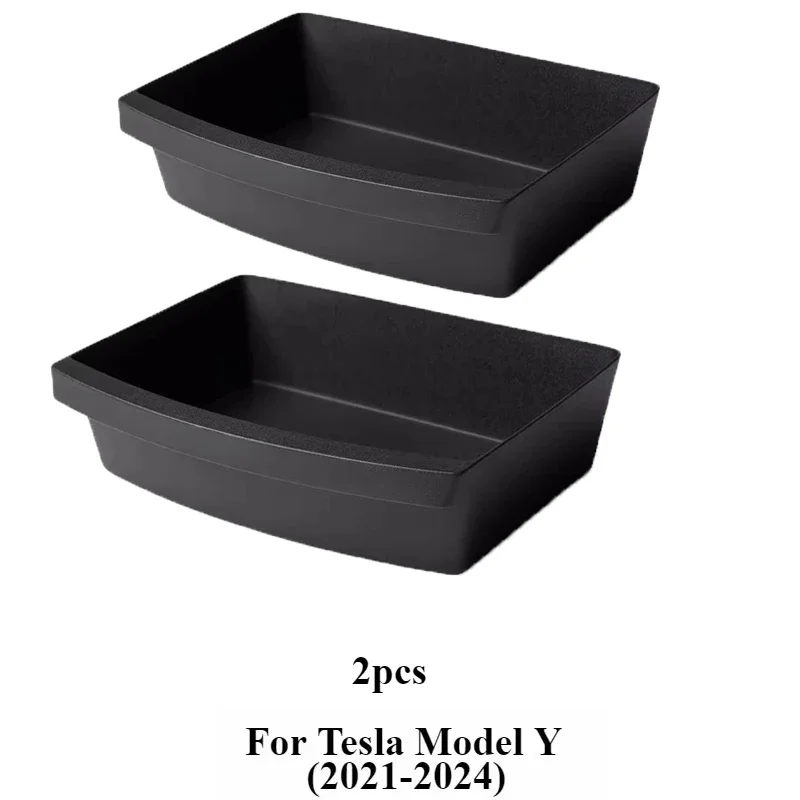 Under Seat Storage Tray For Tesla Model Y 2021-2024 Car Garbage Bins ...