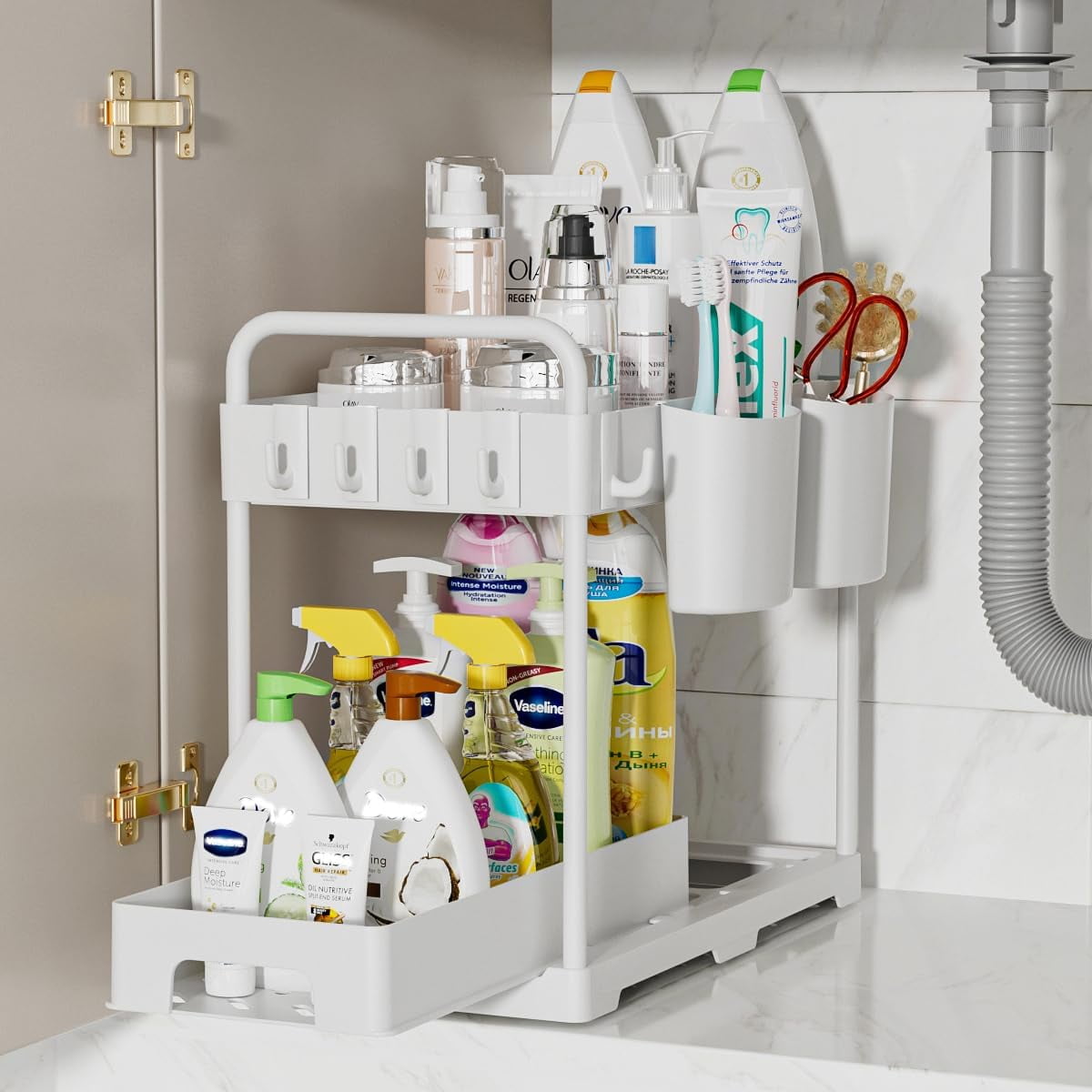 Under Sink Organizers and Storage,Under Kitchen and Bathroom Sink ...