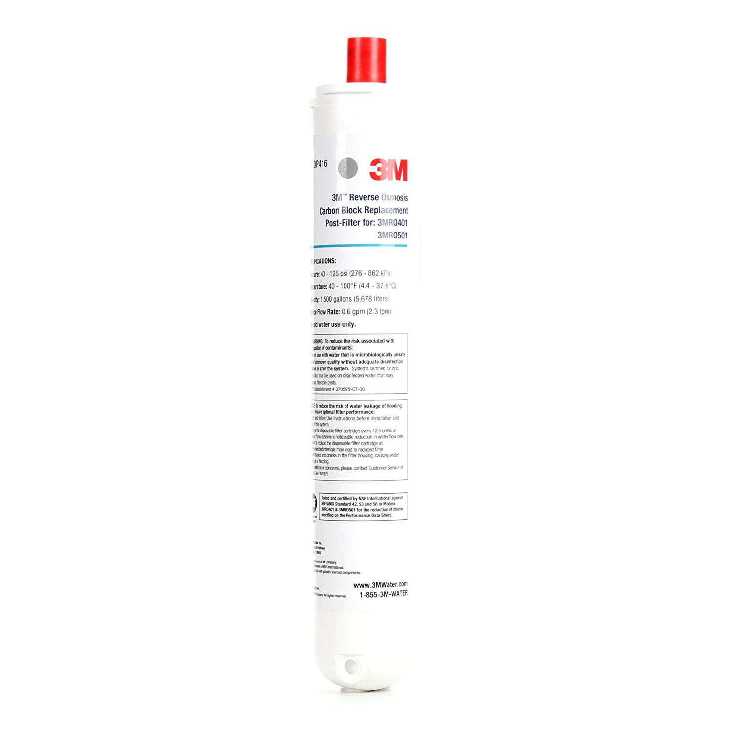 Under Sink Reverse Osmosis Replacement Water Filter Cartridge ROP416 ...