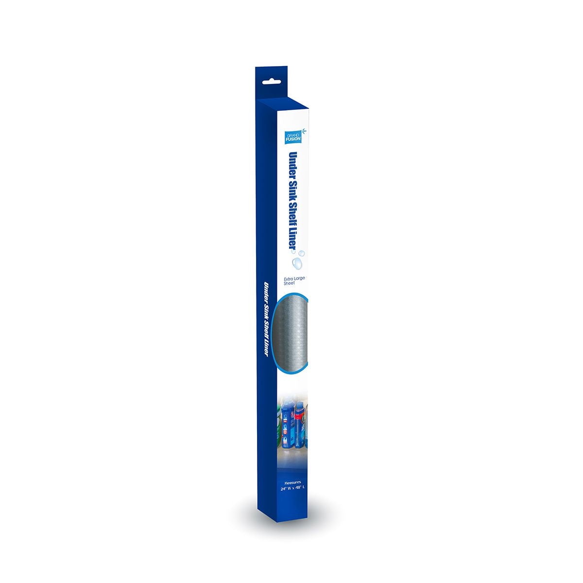 Under Sink Shelf Guard, 48 inch x 24 inch Durable Shelf Liner Protects ...