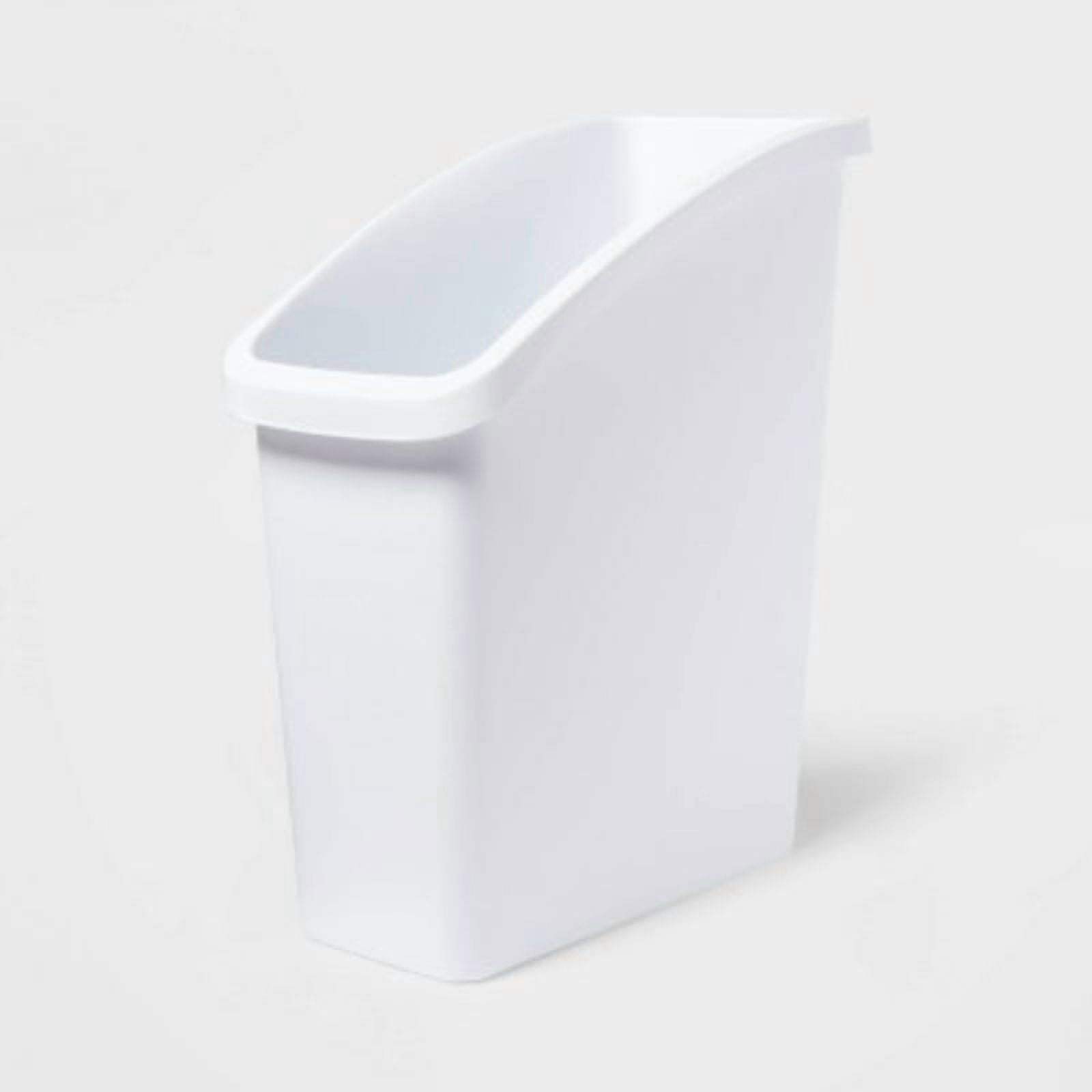 Under Sink Waste and Sorting Can - Compact Kitchen Trash Can, 5.8 ...