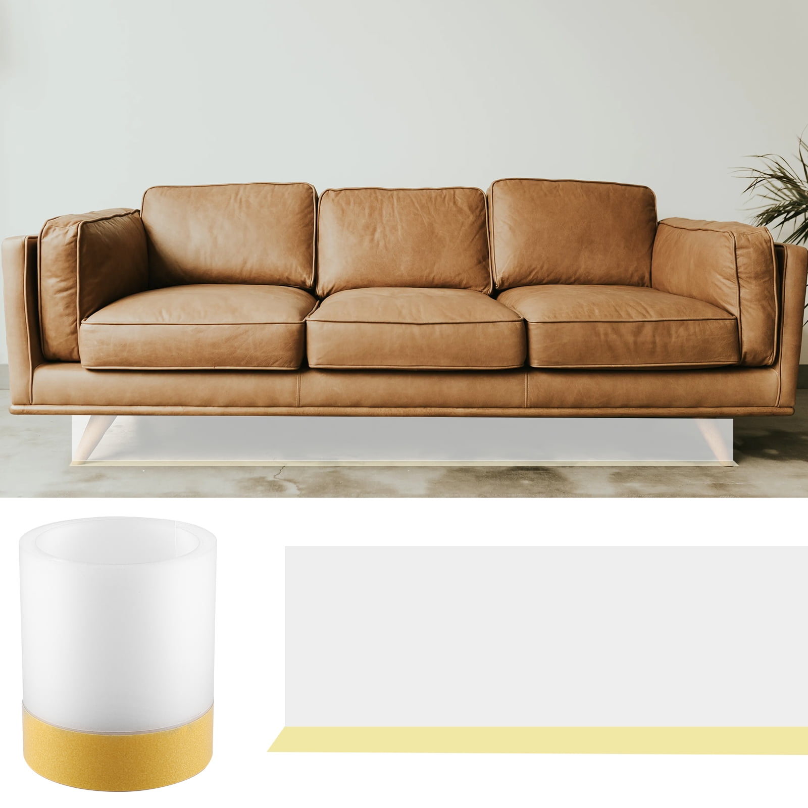 Under Sofa Toy Blocker 300x11cm Cuttable Under Sofa Gap Bumper PVC ...