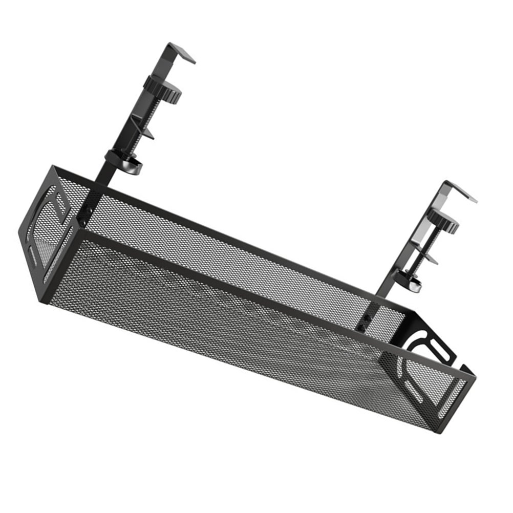 Under Table Rack Metal Wire Cord Organizer Under The Table Cable ...