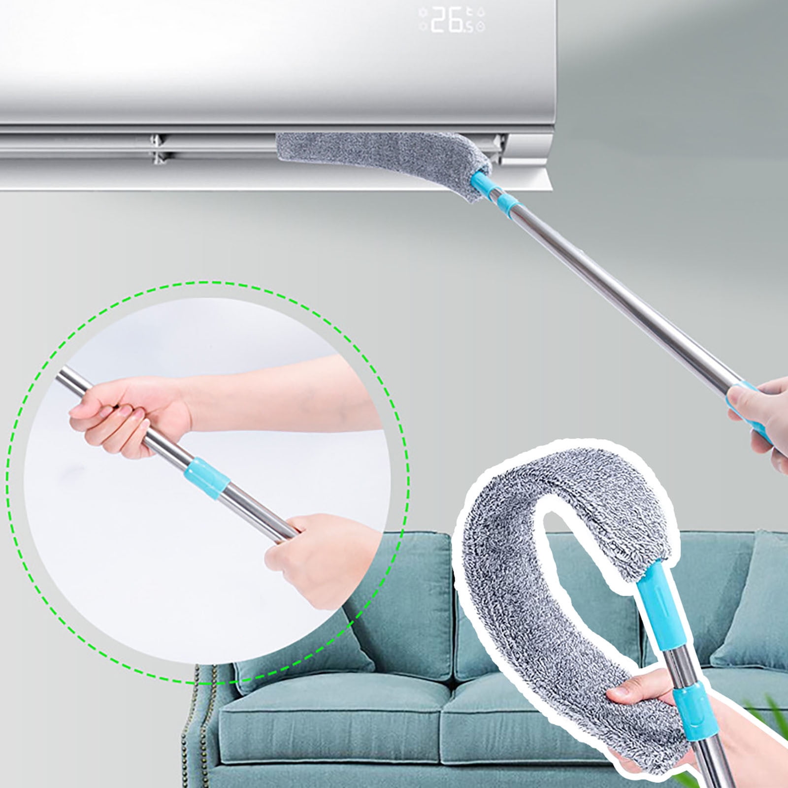 Under The Bed Cleaning Household Feather Duster Dust- Cleaning G-ap ...