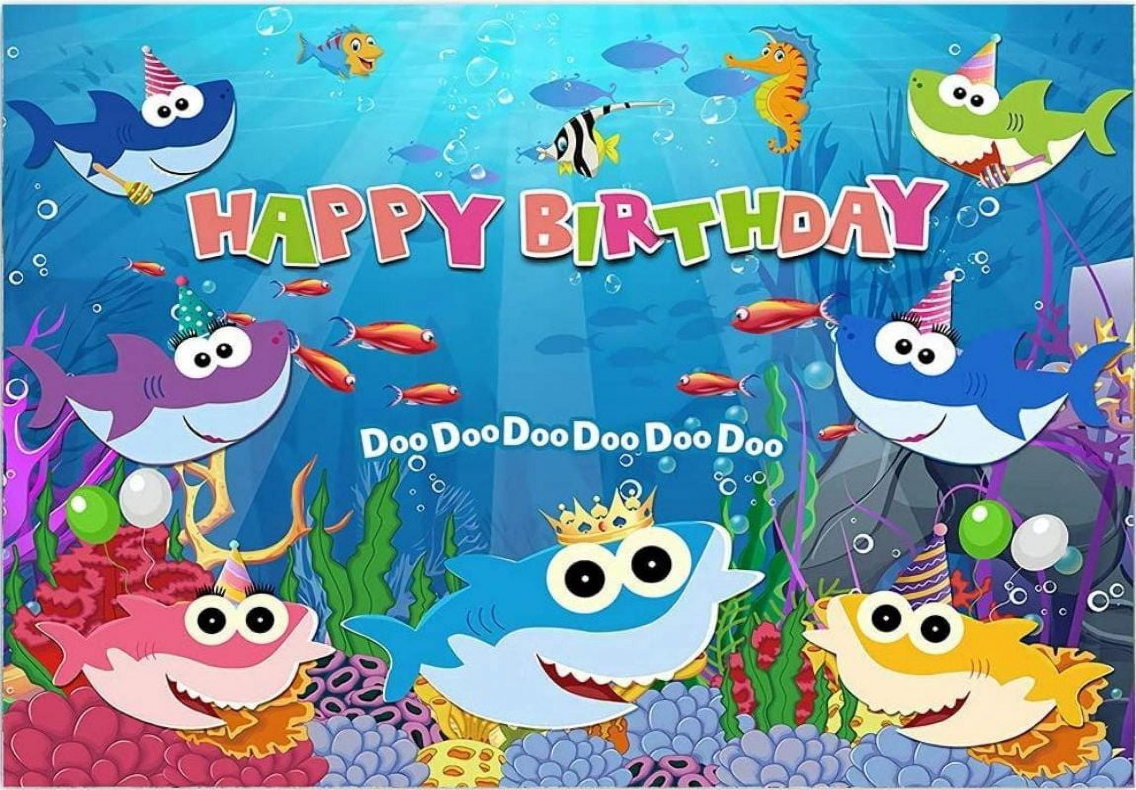 Under The Sea Birthday ration Background Party Photography Backdrops ...
