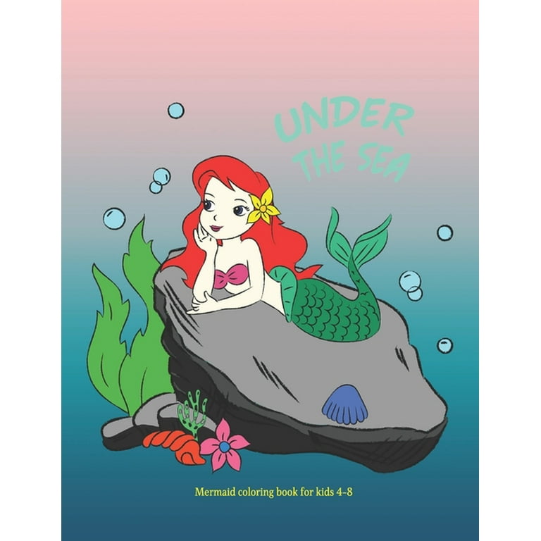 under the sea coloring pages little mermaid