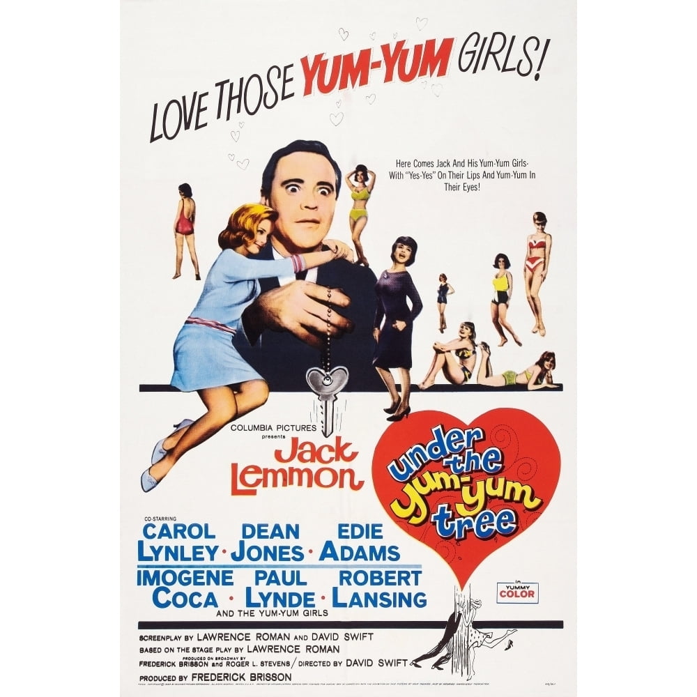 Under The Yum Yum Tree U Movie Poster Masterprint - Walmart.com