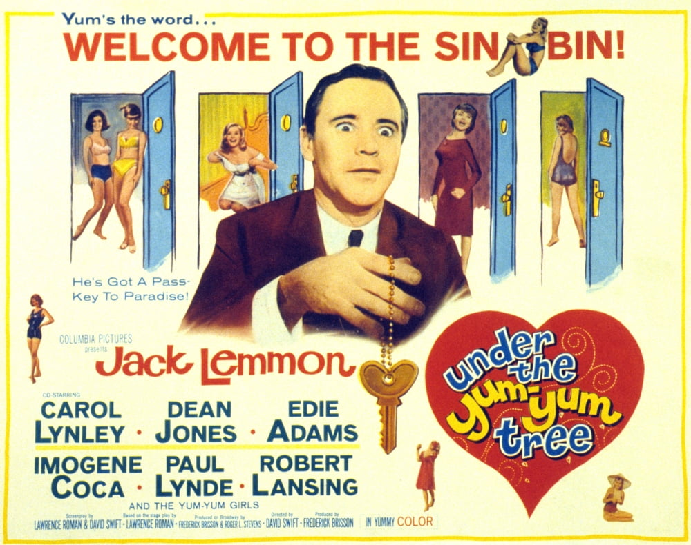 Under The Yum Yum Tree Jack Lemmon Carol Linley Dean Jones Edie Adams ...