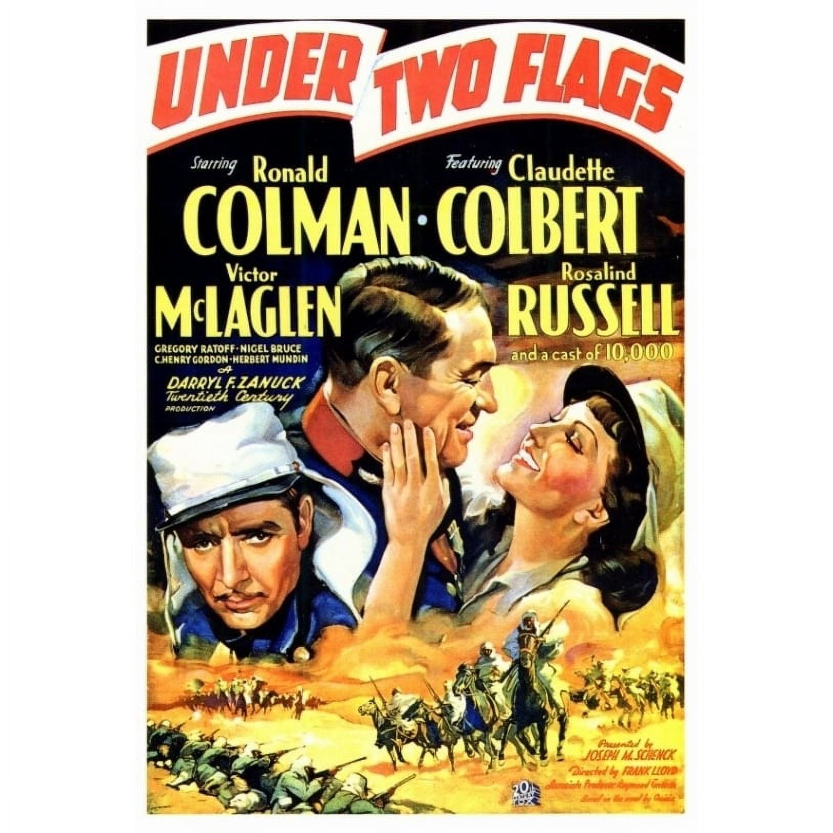Under Two Flags Movie Poster Print (27 x 40) - Walmart.com