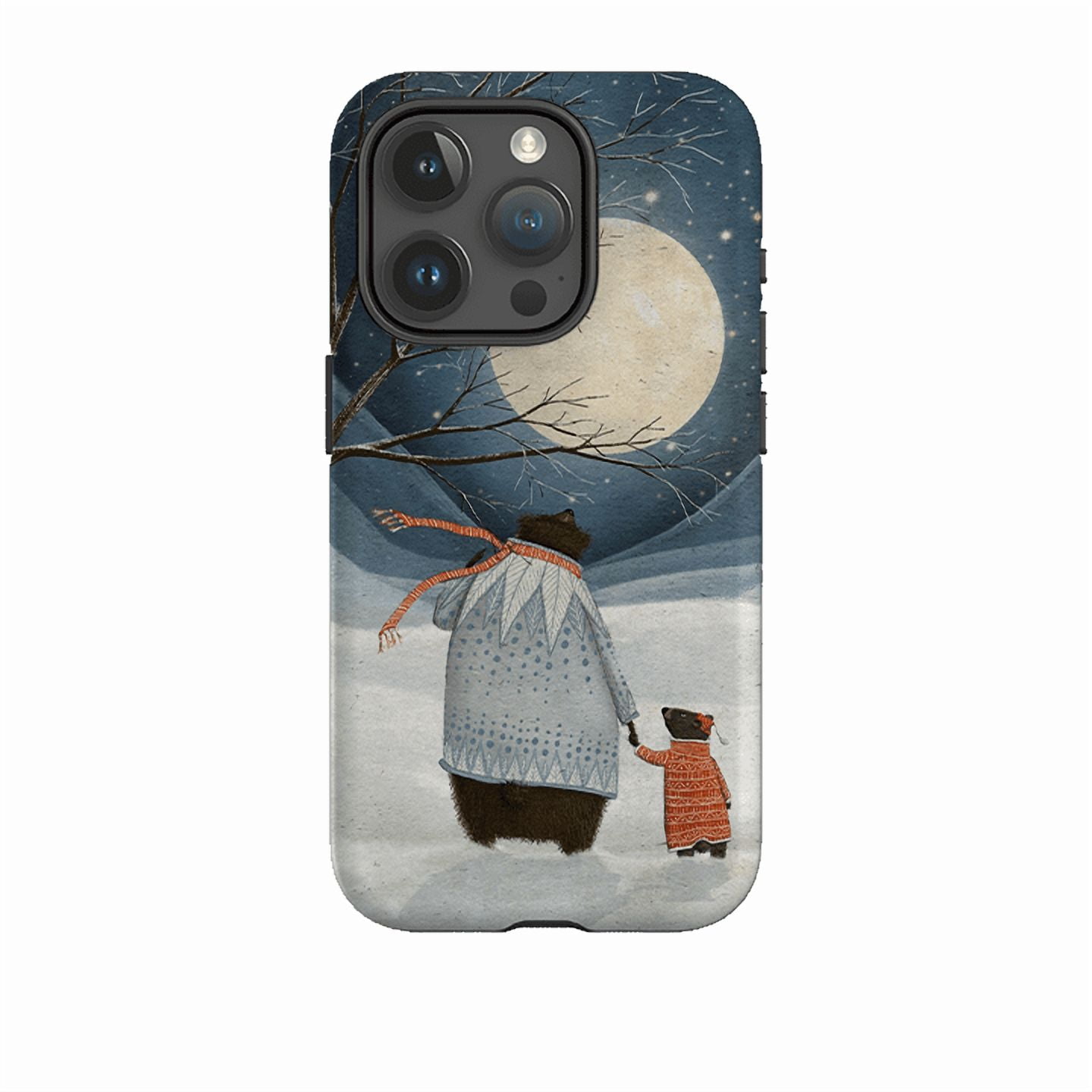 Under a Moonlit Sky Celestial Phone Case for iPhone 16 15 14 13 12 11 ...