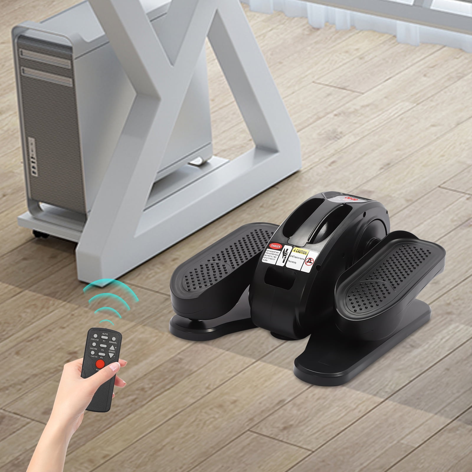 Under-desk Electric Elliptical Machine for Seniors, Portable Rehab ...