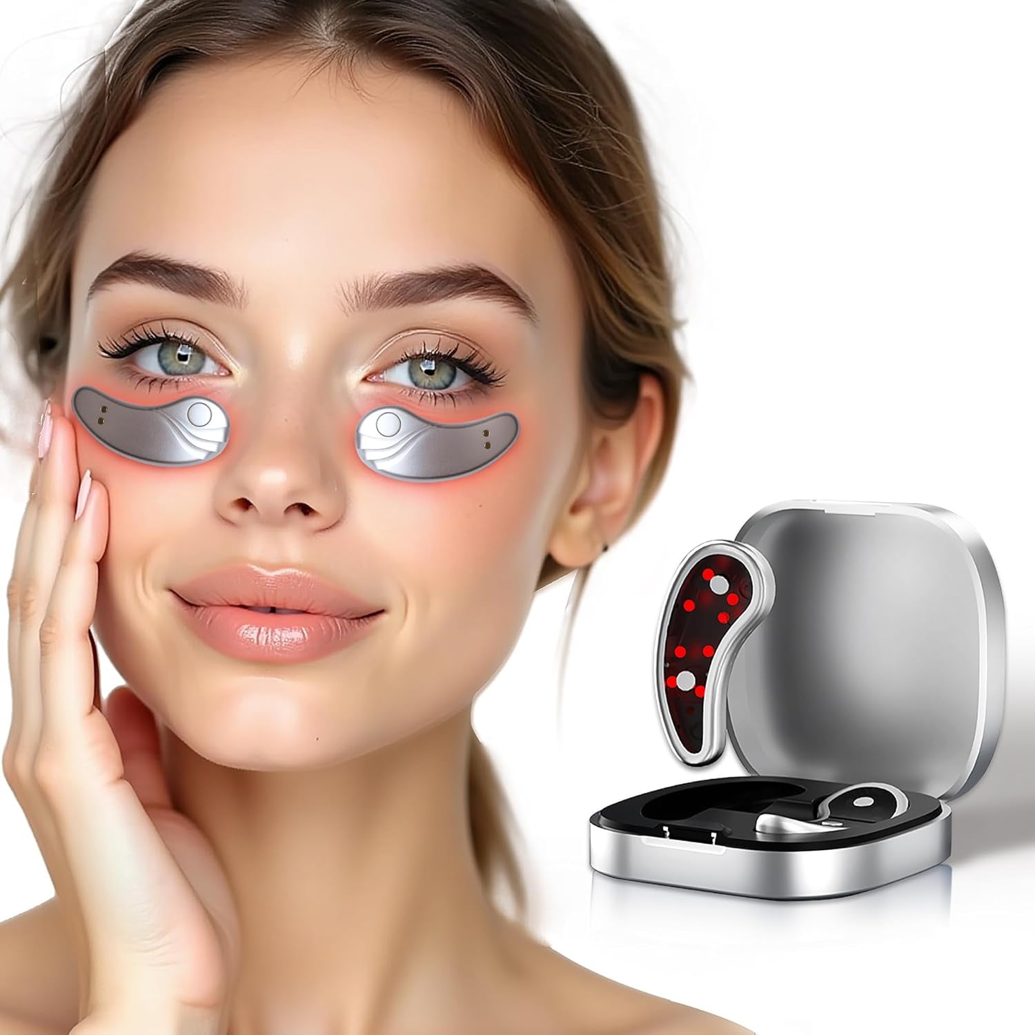 Under-eye Red Light Therapy Eye Patches for RevitaEyes, Portable ...