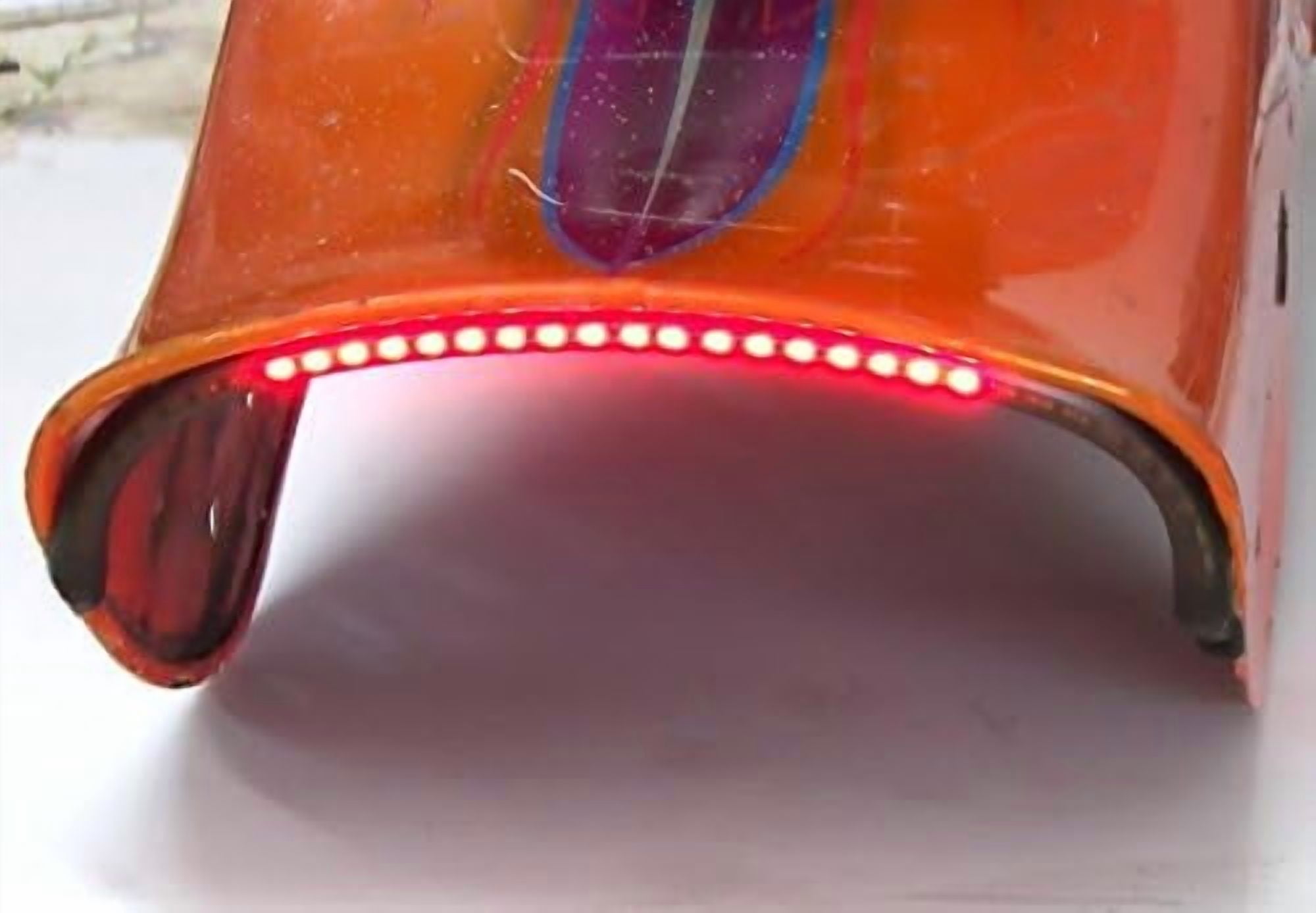Under-the-Fender Flexible Motorcycle Light Bar with Running Light ...