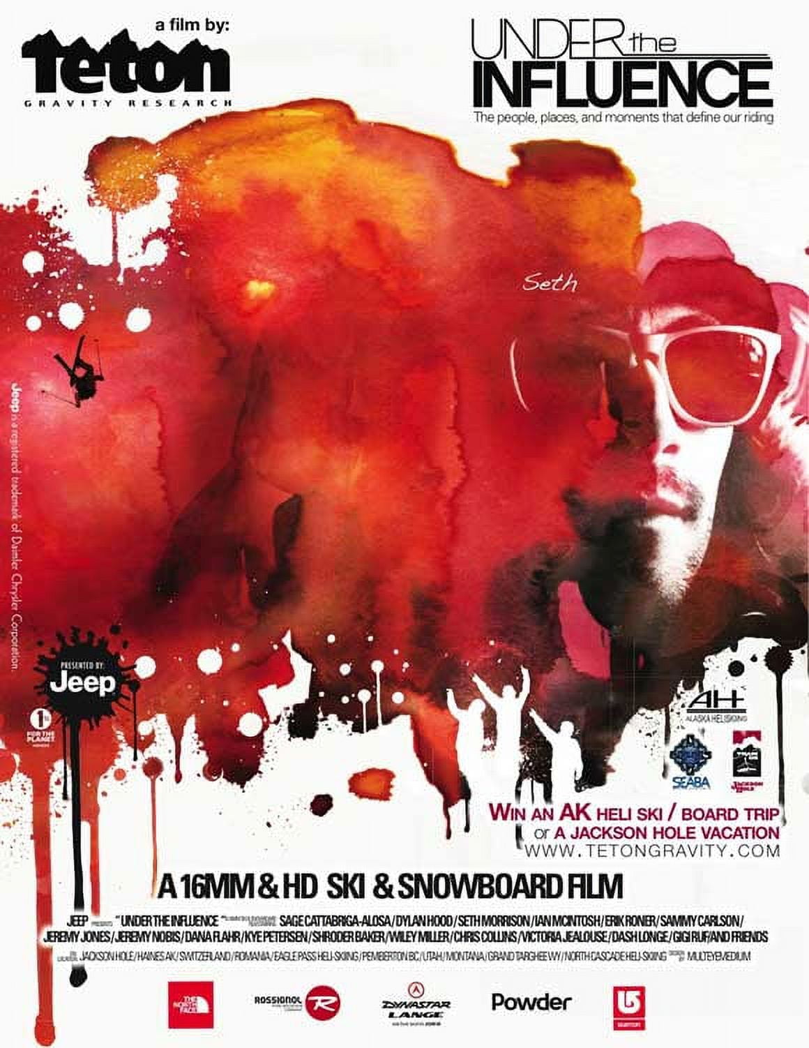 Under the Influence - movie POSTER (Style A) (11" x 17") (2002 ...
