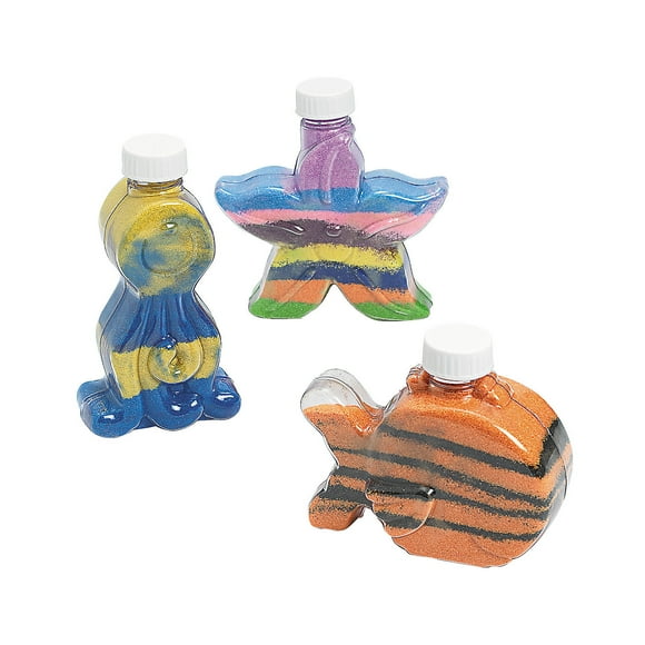 Plastic Sand Art Bottles