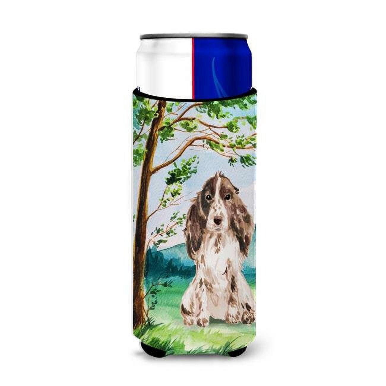 Under the Tree Chocolate Parti Cocker Spaniel Michelob Ultra Hugger for ...