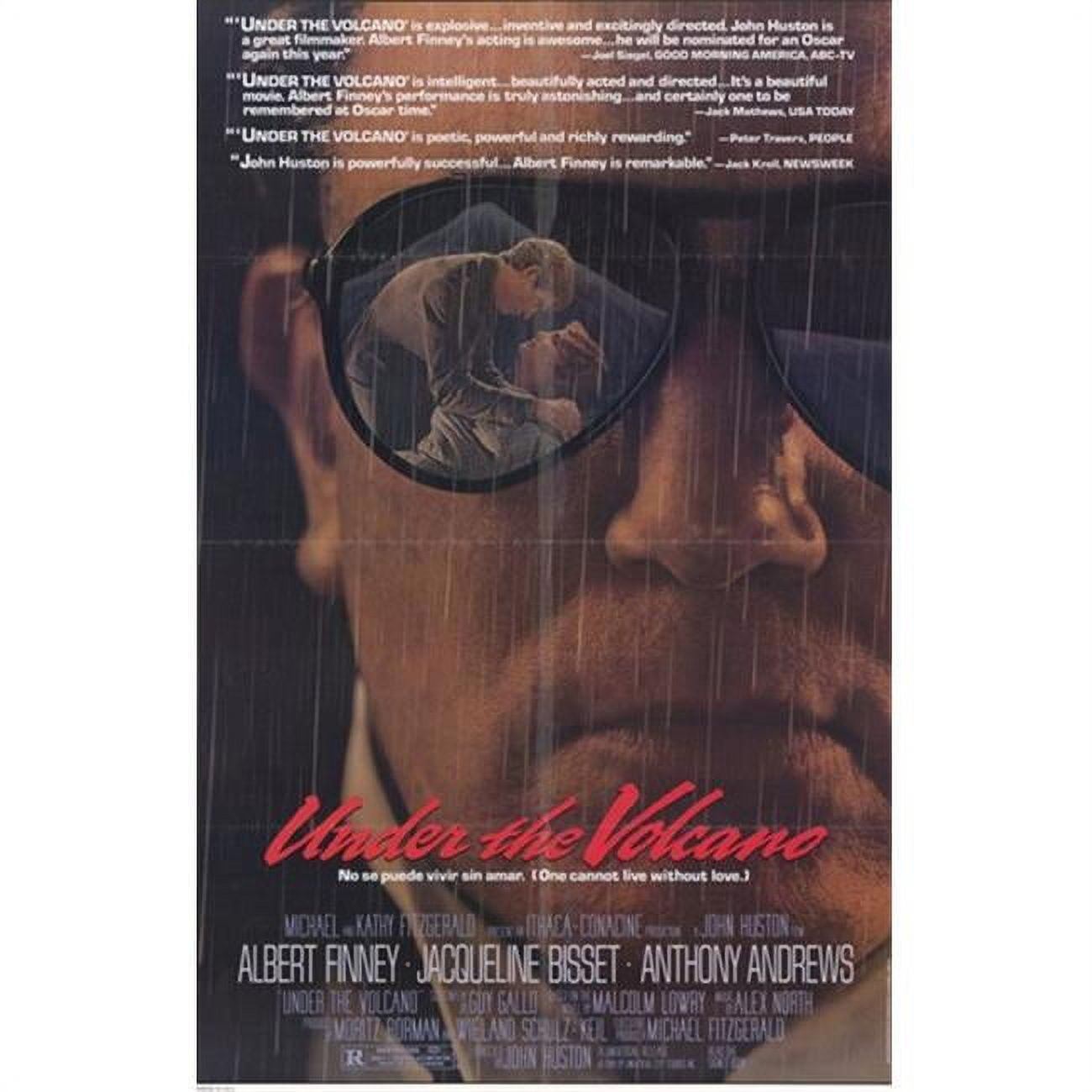 Under the Volcano Movie Poster - 11 x 17 in. - Walmart.com