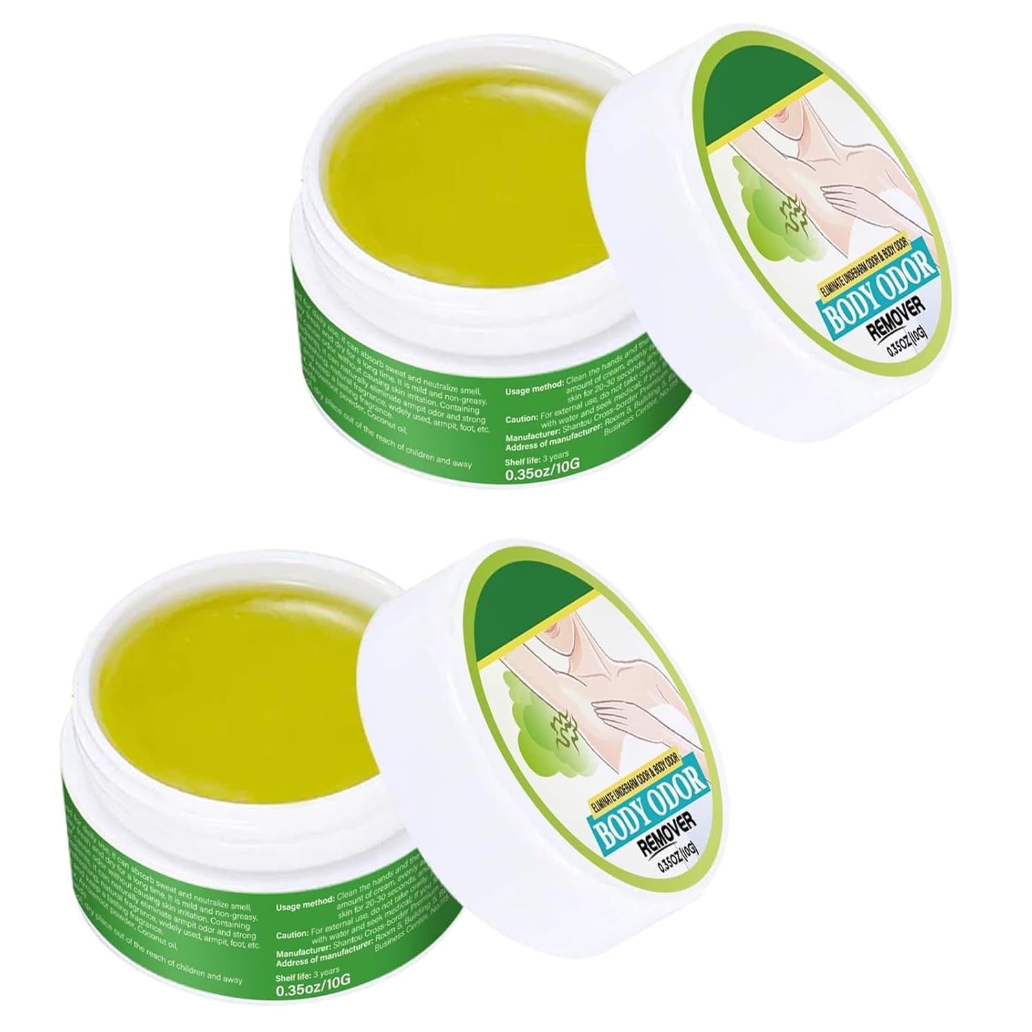 Underarm Care Odor Cream, Body Odour Remover Cream, Underarm ...