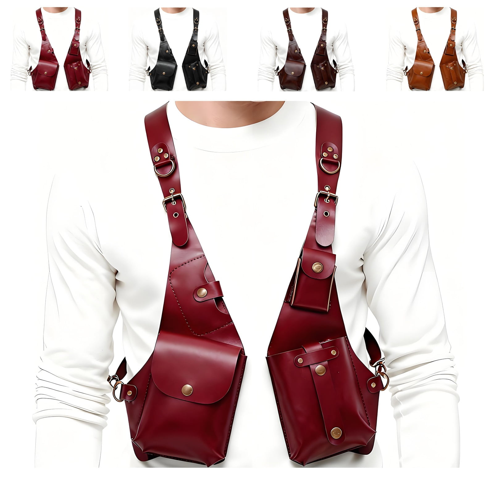 Underarm Shoulder Bag for Men, 2026 New Anti Underarm Adjustable ...