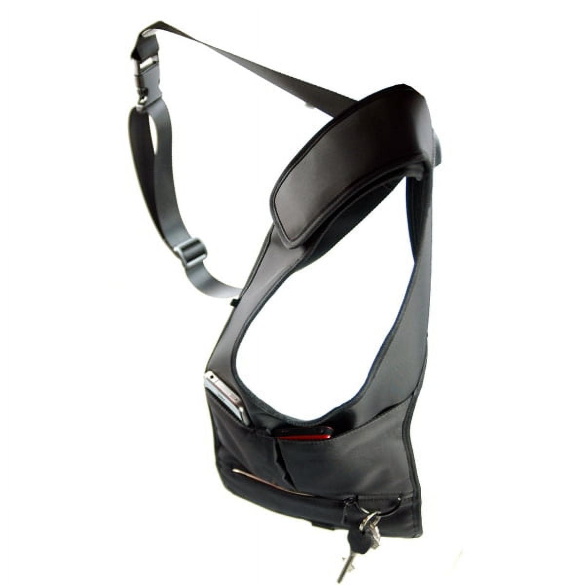 Underarm Shoulder Men Hidden Pouch Money Strap Belt Phone Pocket Travel ...