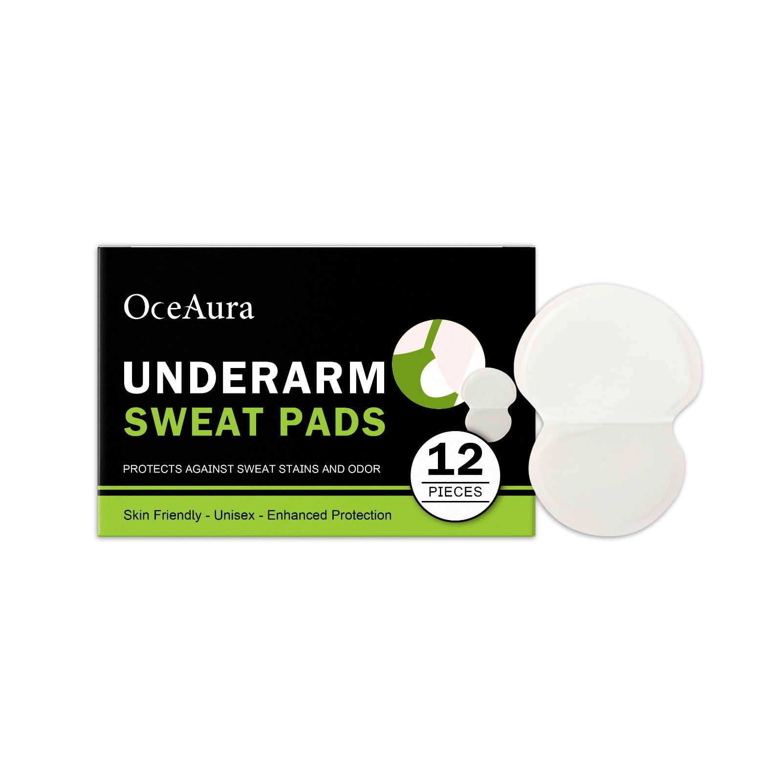 The Underarm Sweat- Long-lasting Armpit Sweat Pads for Under Arms ...