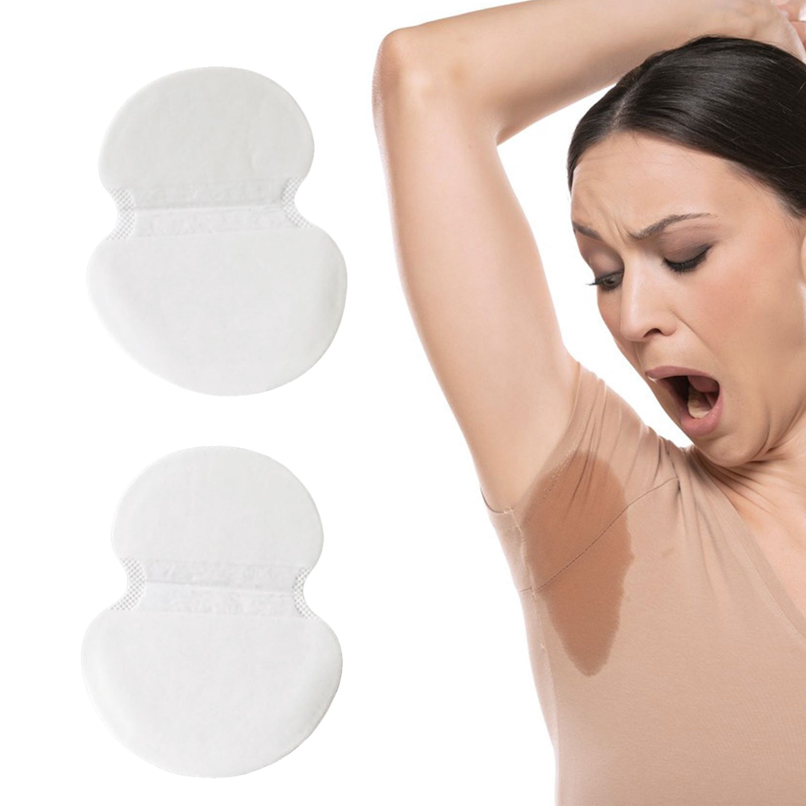 Underarm Sweat Pads 100Pc Armpit Pads for Women Men Disposable Sweat ...