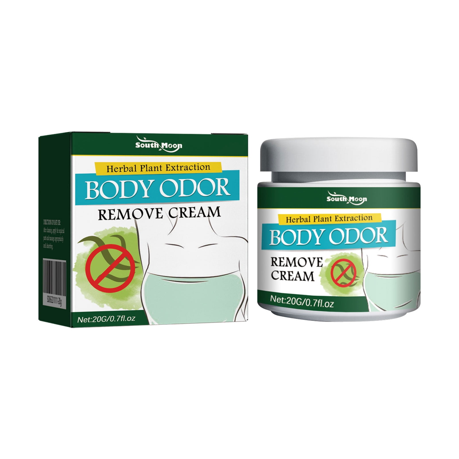 Underarm odor cream, refreshing, removes body odor, sweat odor ...