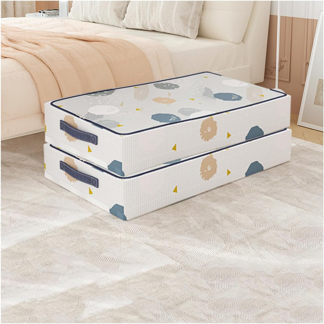 Underbed Storage Containers Bin, Large Under Bed Storage Organizer Box ...