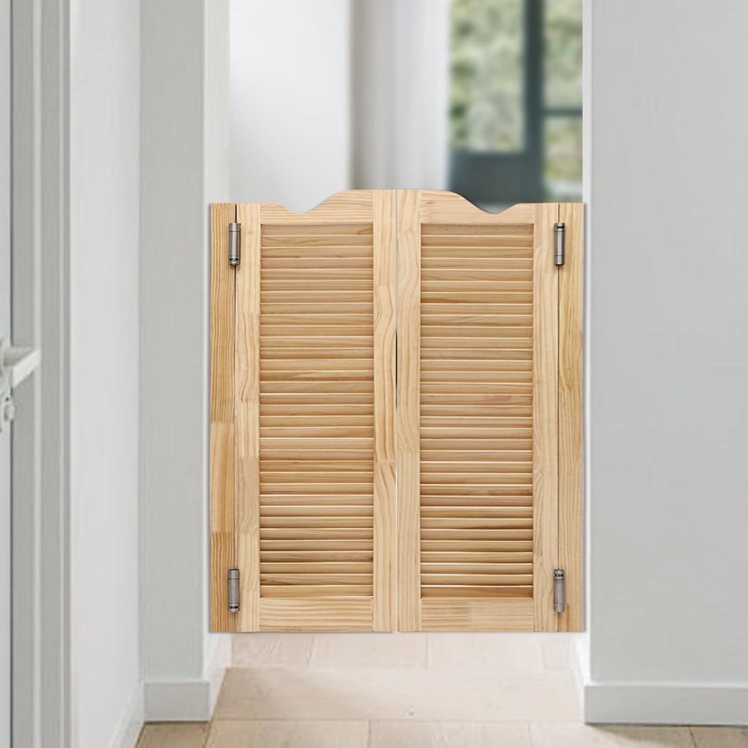 Undercat Swinging Door Cafe Doors Solid Wood Partition Door Double ...