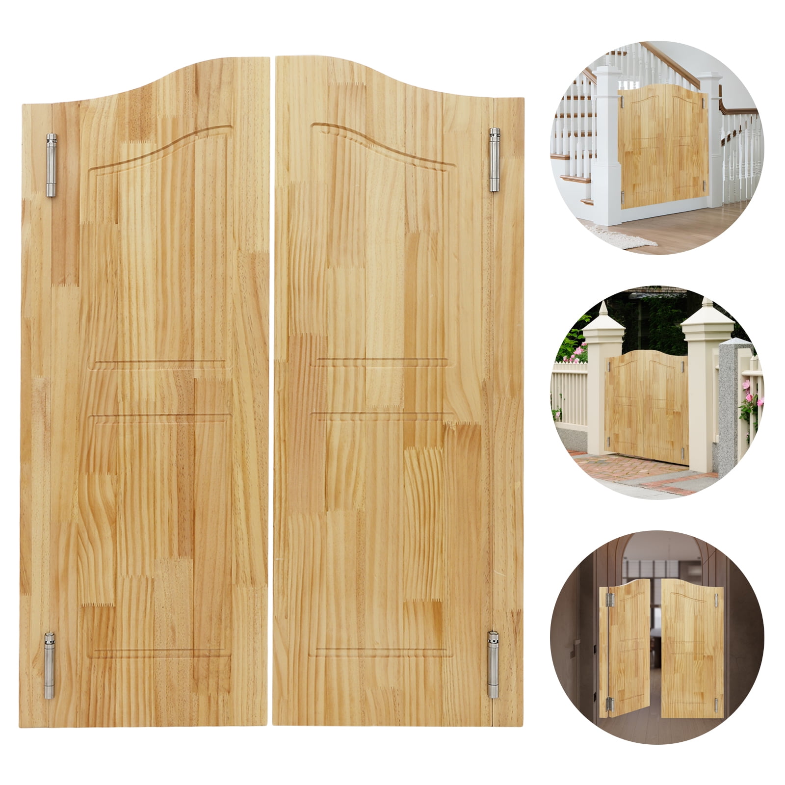 Undercat Swinging Door, Solid Wood Cafe Door, Interior Saloon Door with ...