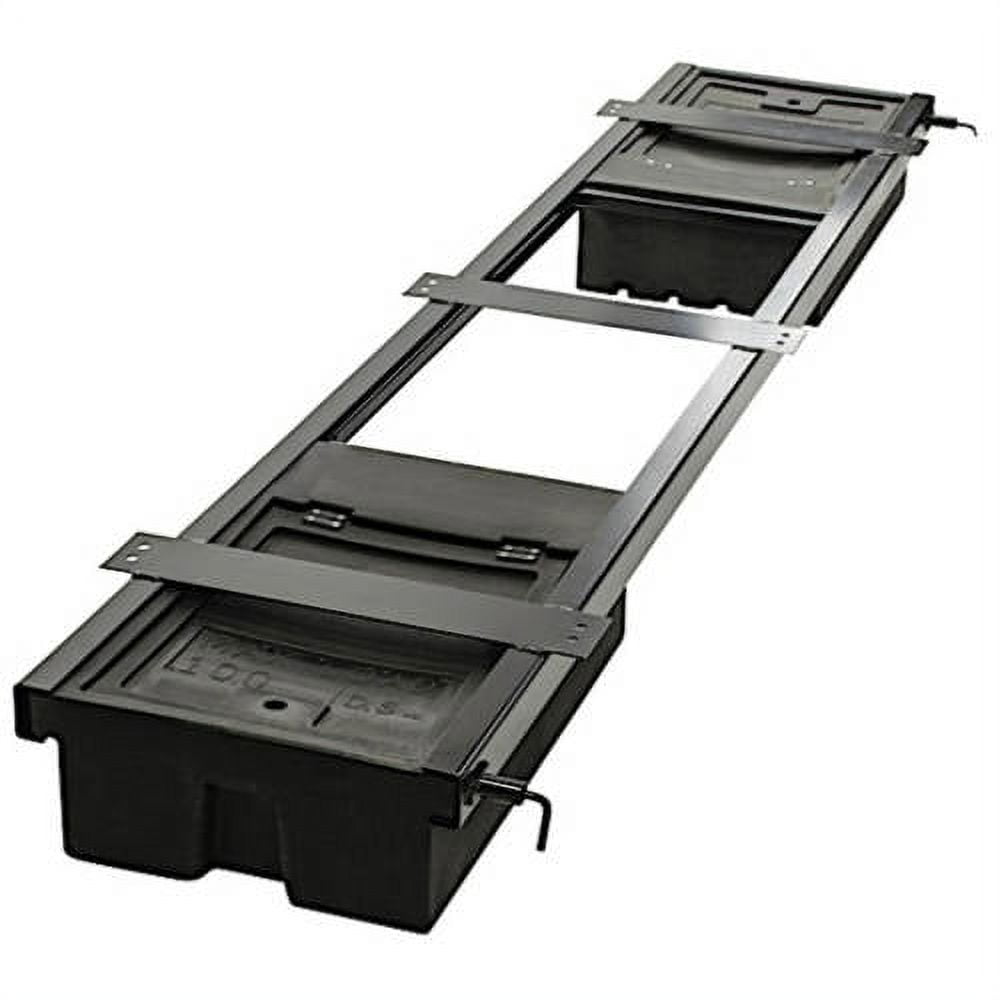 Underchassis Double Cargo Box, No Spare Tire Carrier, 96"L x 19.125"W ...