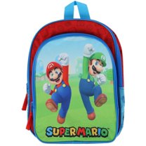 Super Mario Bros Yoshi Plush Backpack, Youth Size, Adjustable Strap ...