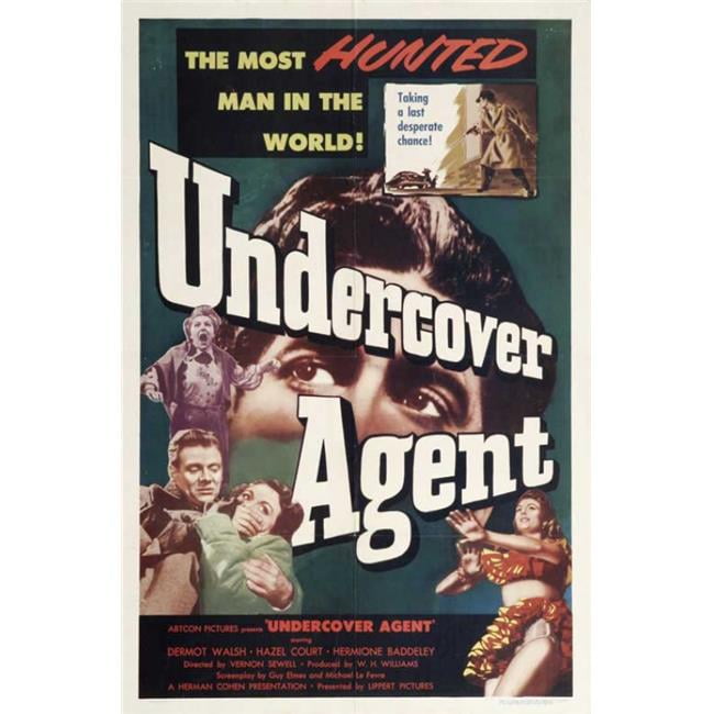 Undercover Agent Movie Poster - 27 x 40 in. - Walmart.com