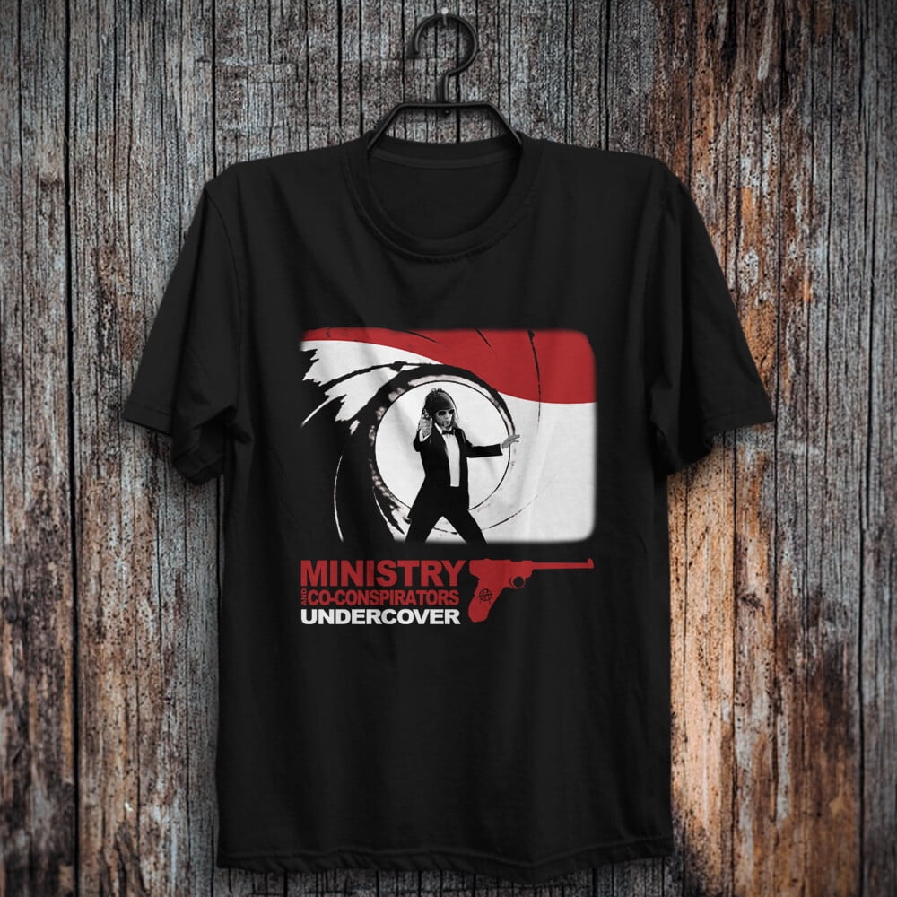 Undercover Album by Ministry Rock Band T-Shirt Co-conspirators Al ...