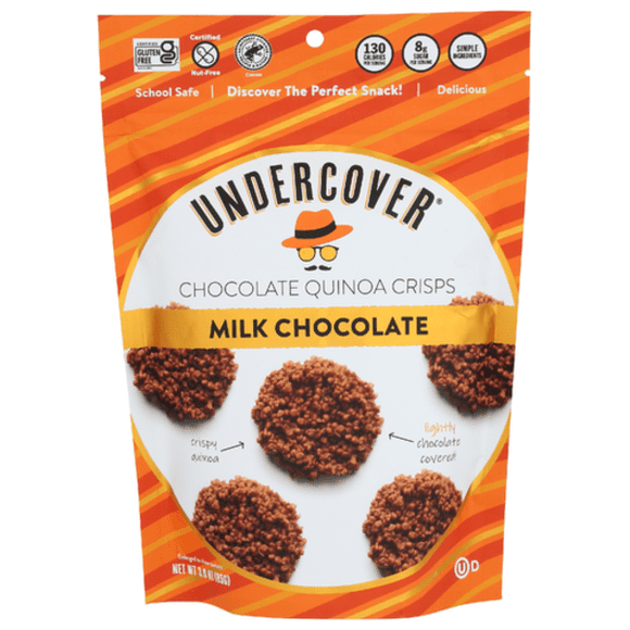 Undercover Chocolate Quinoa Crisps
