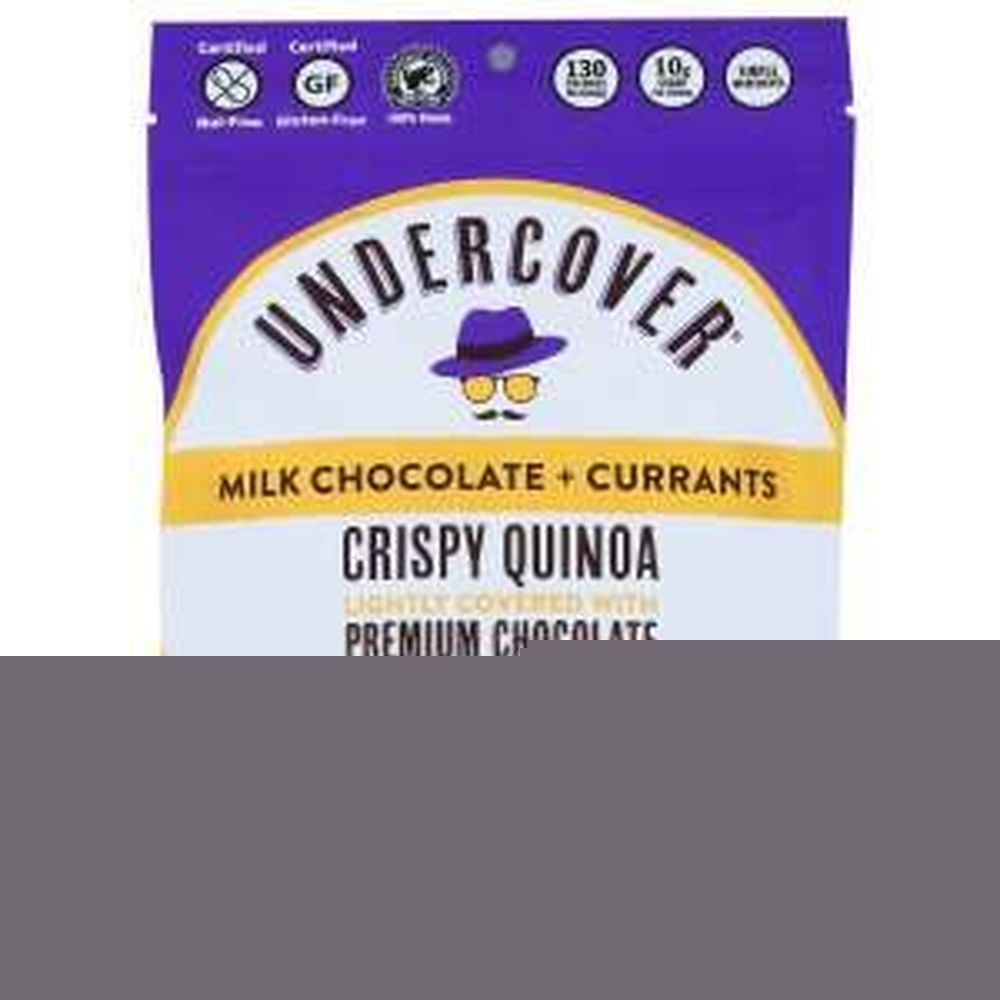 Undercover Snacks Milk Chocolate Currant, 2 Ounces, 12 Per Case ...