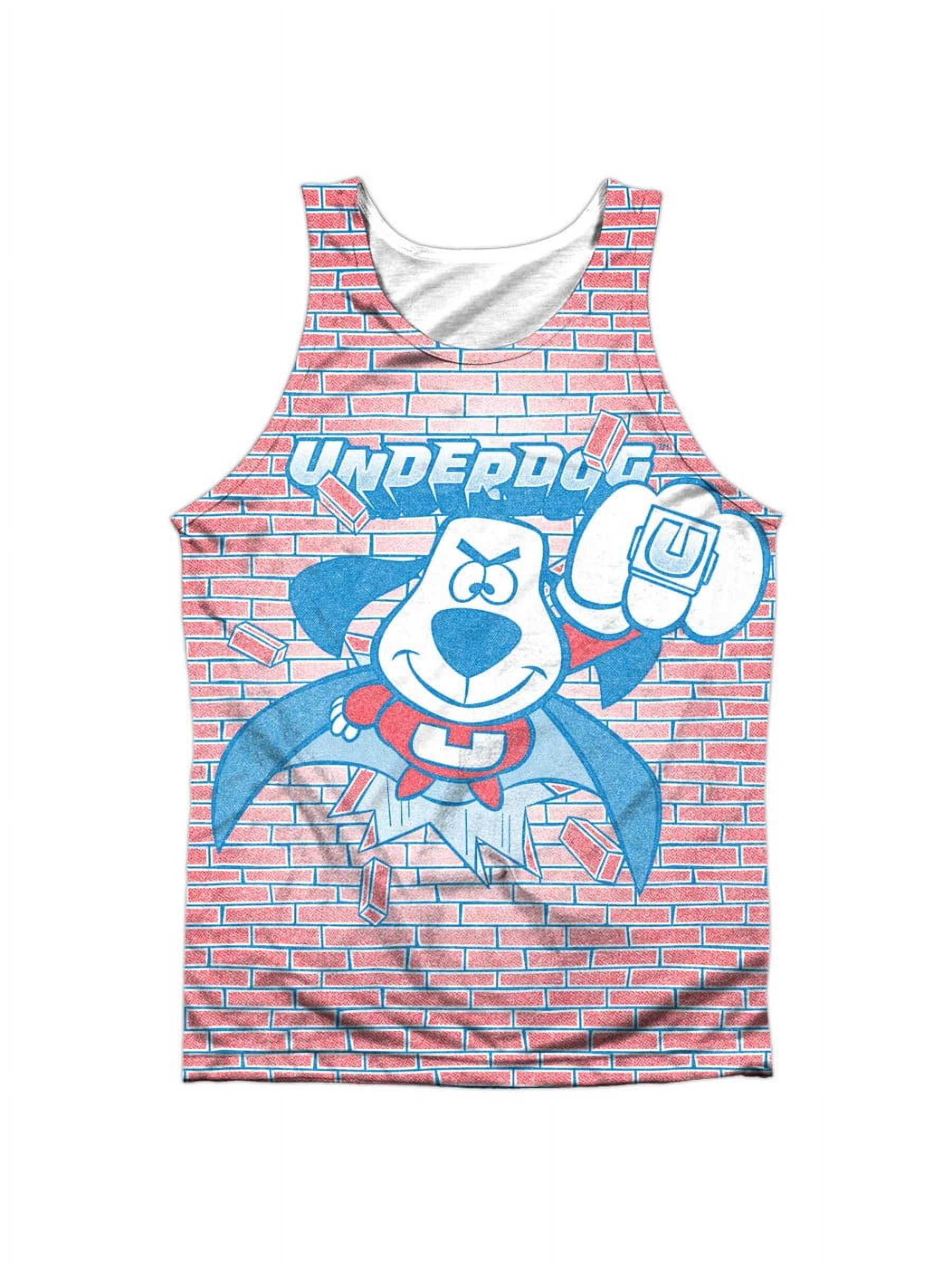 Underdog (Movie/TV) Men's Burst Mens Tank White - Walmart.com