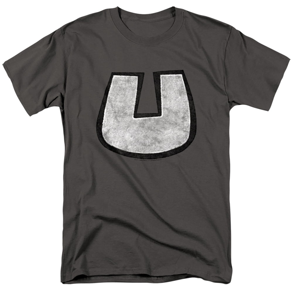 Underdog U Crest Unisex Adult T Shirt, Charcoal, Medium - Walmart.com