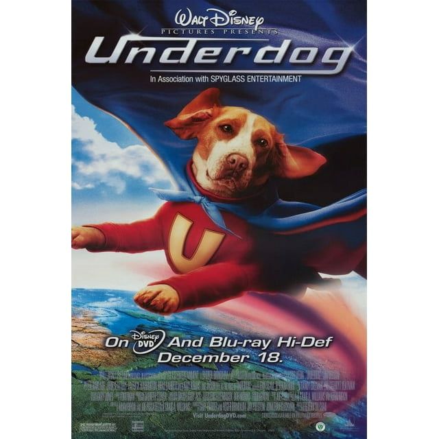 Underdog - movie POSTER (Style B) (27" x 40") (2007) - Walmart.com