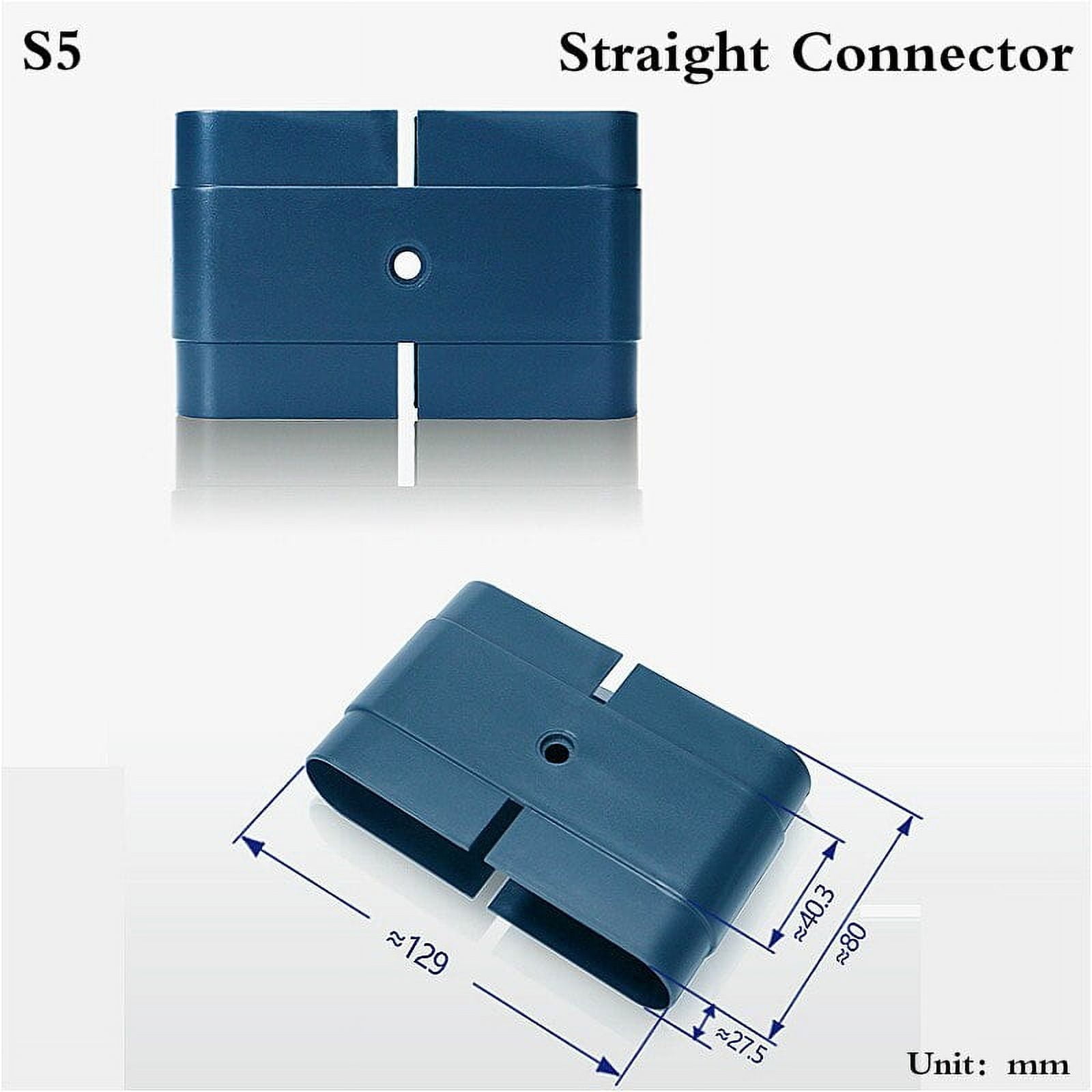 Underfloor Flat Air Duct Air Valve ABS Plastic Flat Oval Tubing Elbow ...