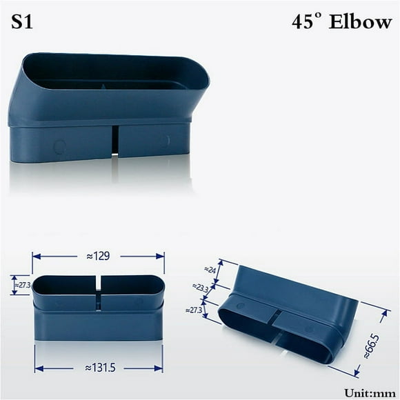 Oval To Round Duct Adapter