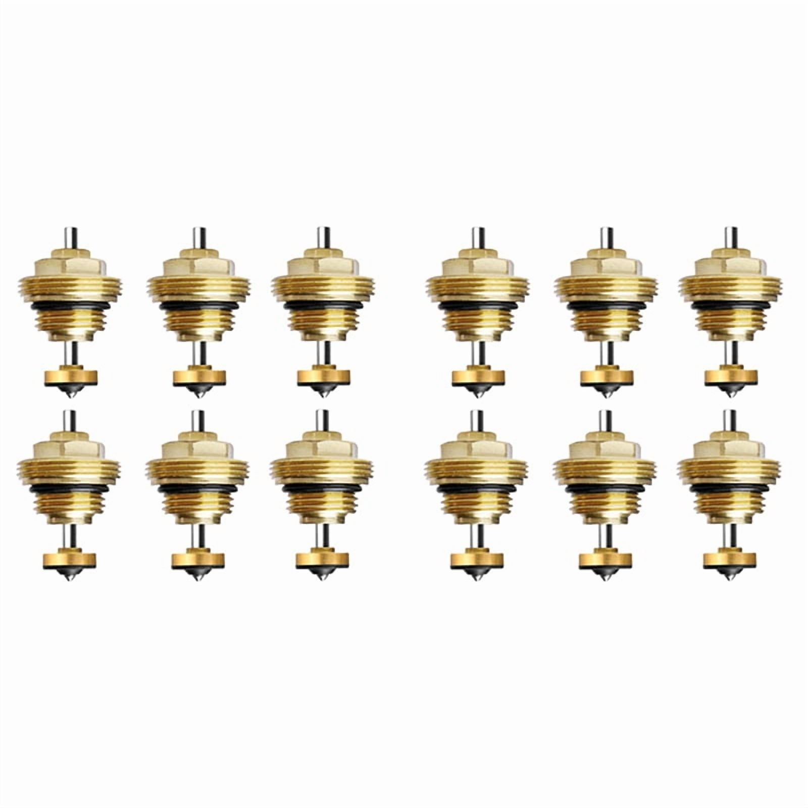 Underfloor Heating Manifold, Pack of 12 Return Pin Valve Core M30 X 1.5 ...