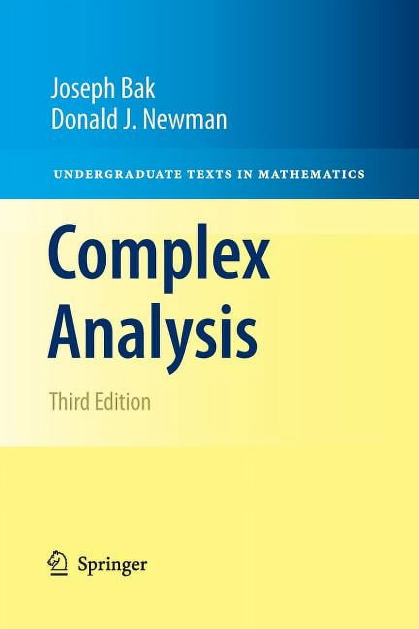 Undergraduate Texts In Mathematics Complex Analysis Paperback